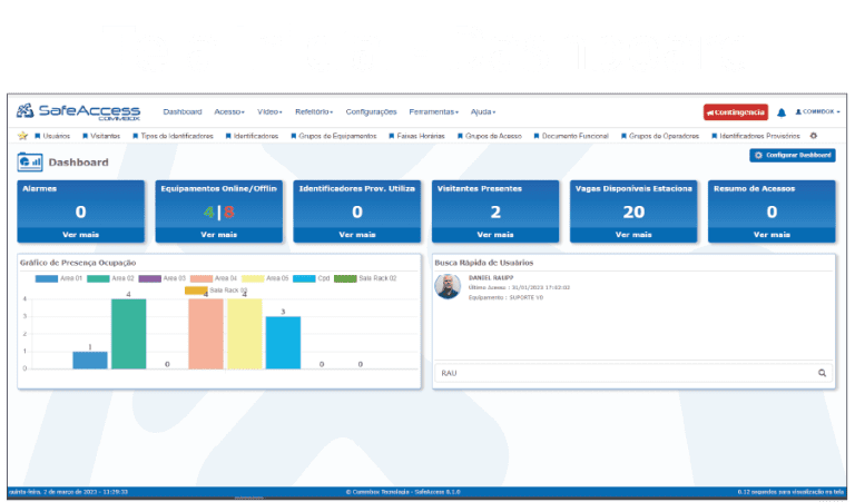 Software - Controle de Acesso Corporativo - Commbox Tecnologia